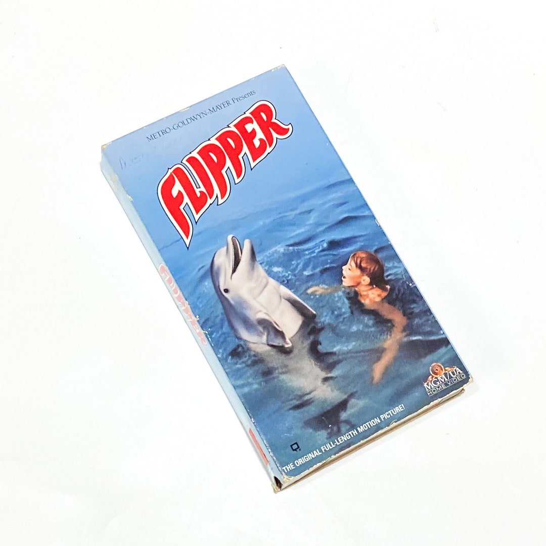 Flipper - VHS Kids Movie - VCR Tape - Video Cassette Tape - Cult ...