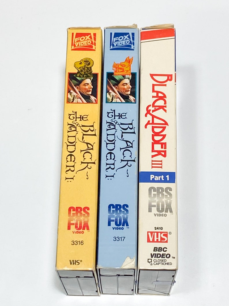 Black Adder 3 VHS Classic Movies Pre-owned Video Cassette | Etsy