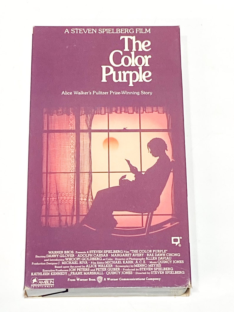 The Color Purple VHS Movie VCR Tape Video Cassette Tape - Etsy