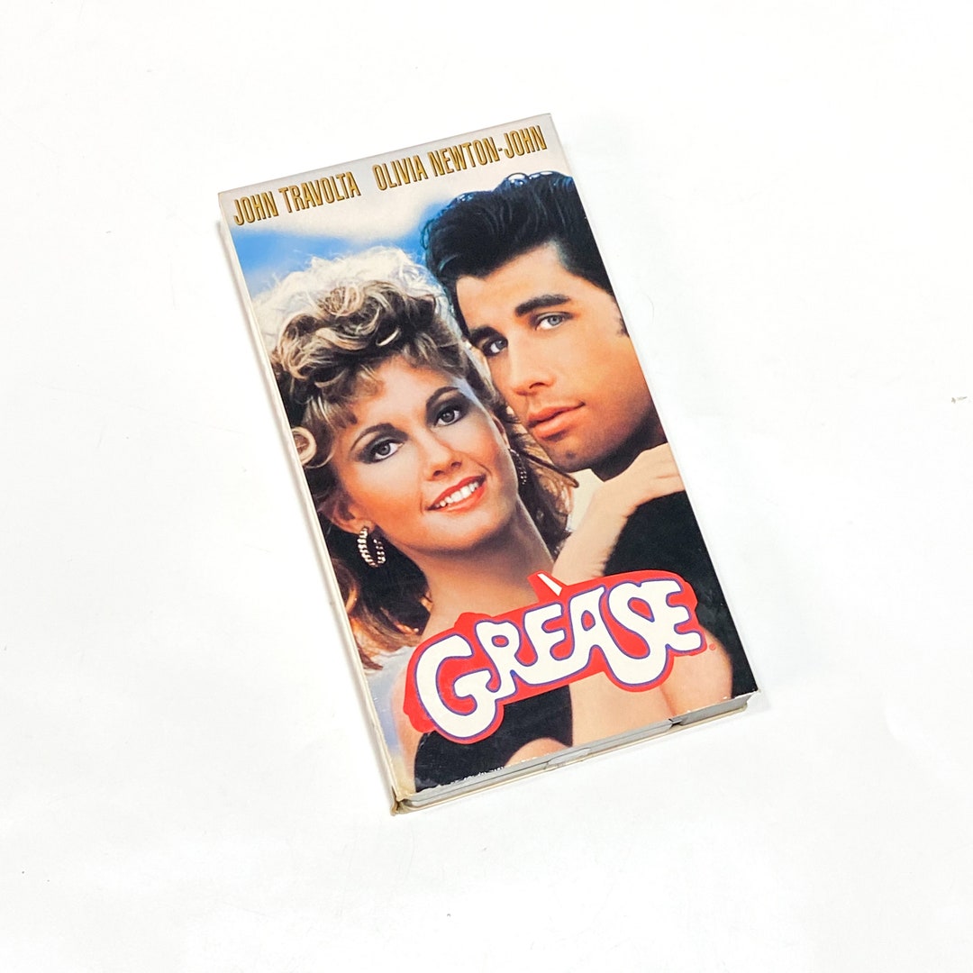 Grease VHS - Iconic Musical Romance - Cult Classic Film - Video ...