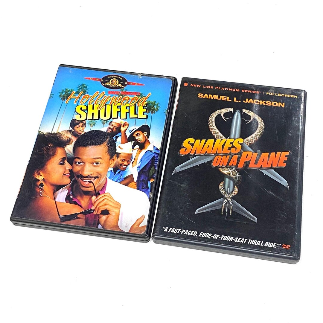 Snakes on a Plane DVD & Hollywood Shuffle DVD - Black Interest Comedy ...