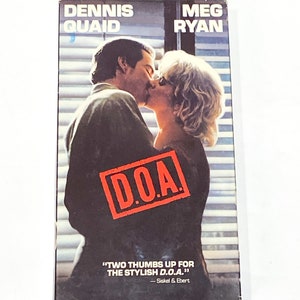 DOA - VHS Movie - VCR Tape - Cult Classic Film - Video Cassette Tape ...