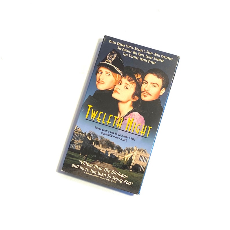 Twelfth Night VHS Movie Comedy Film Pre-owned Video Cassette Very Good ...