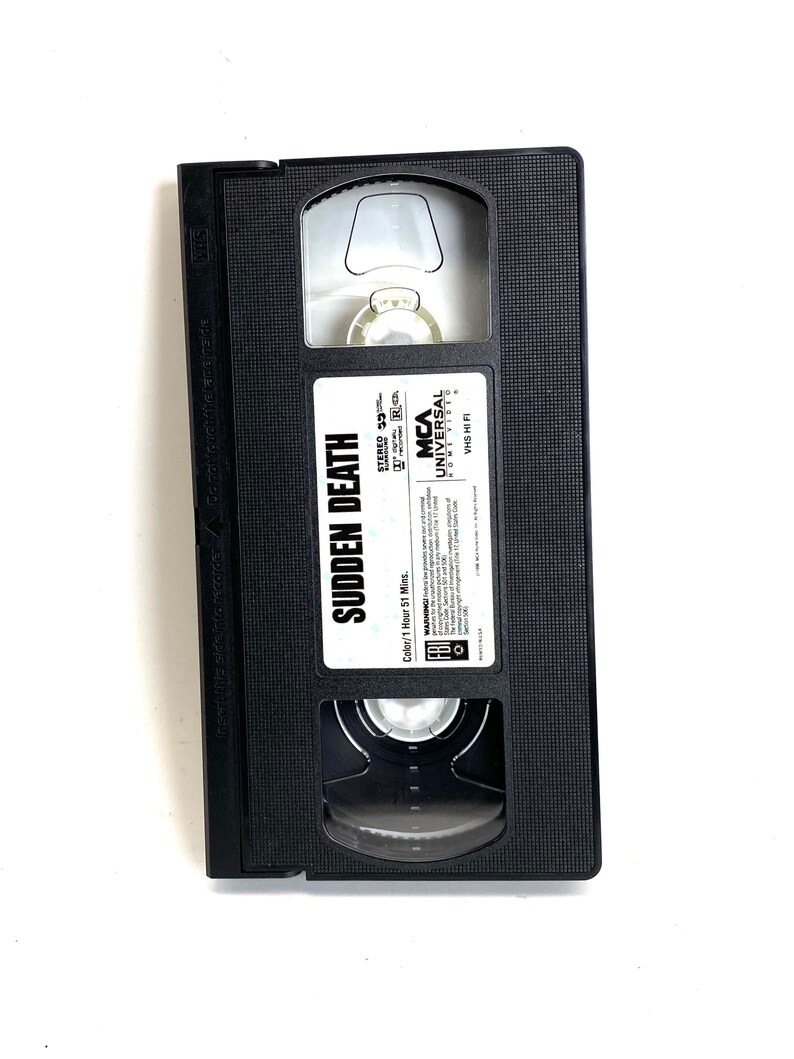 Sudden Death VHS Movie Video Cassette Pre-owned Video - Etsy