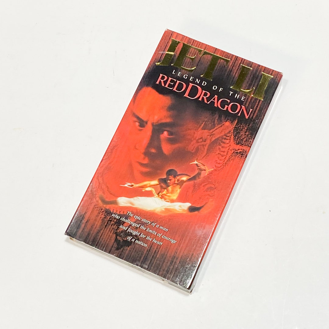 Red Dragon VHS Tape - Jet Li Martial Arts Cult Classic - Etsy