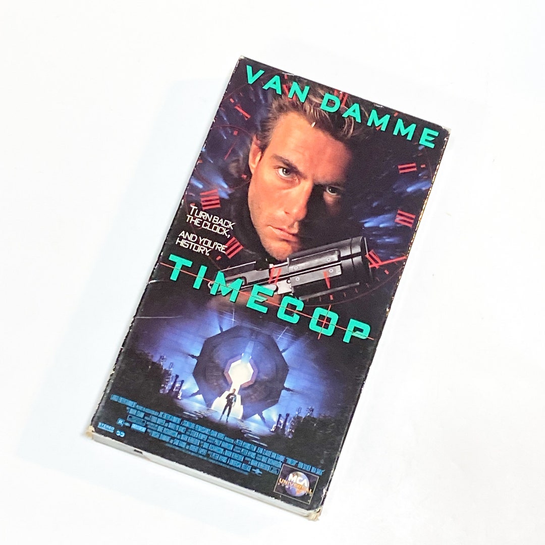 Timecop VHS Science Fiction Sci Fi Movie VCR Tape Video Cassette Tape ...