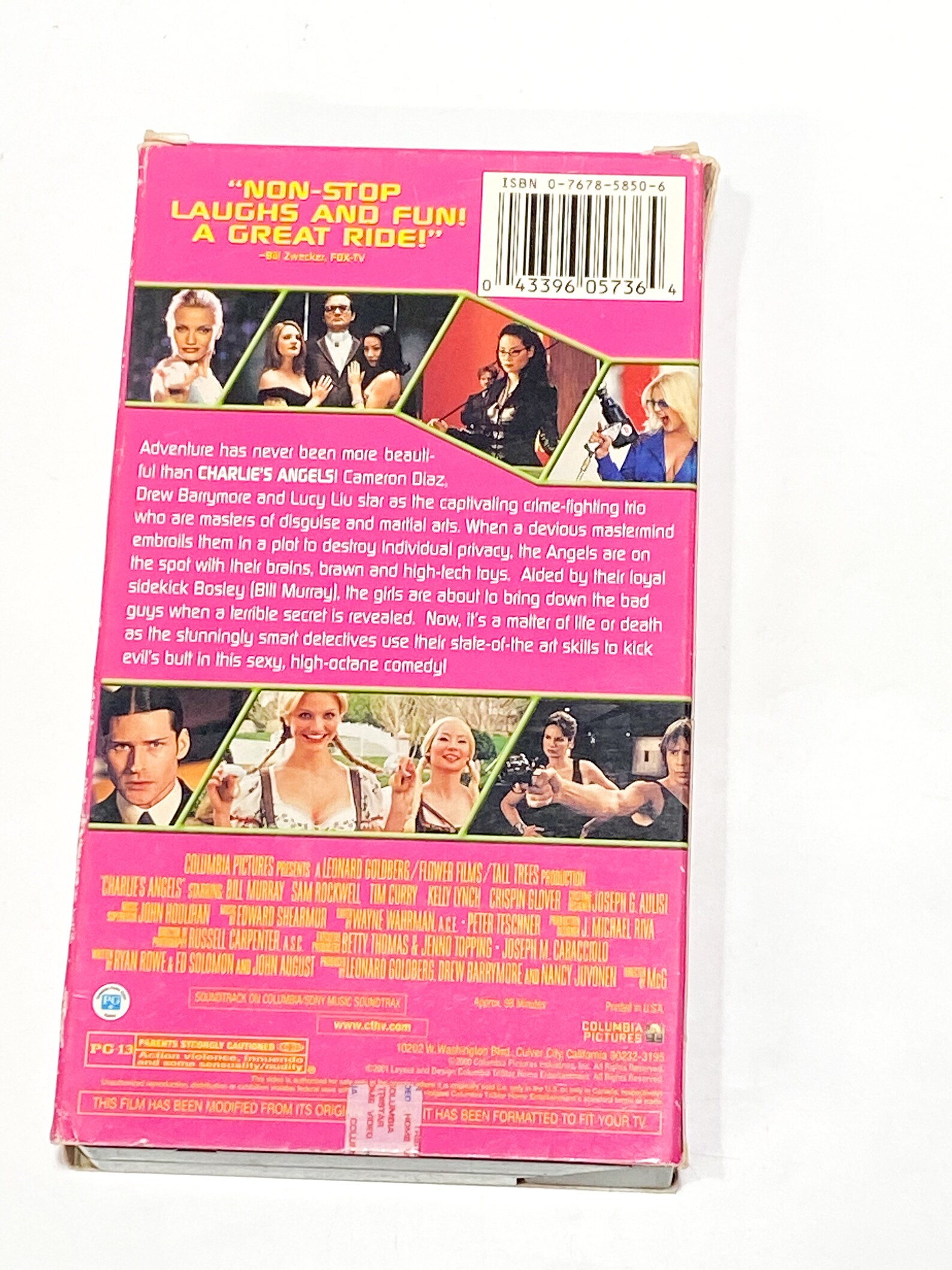 Charlies Angels & the Mod Squad VHS Movie Lot of 2 VCR Tape Video ...