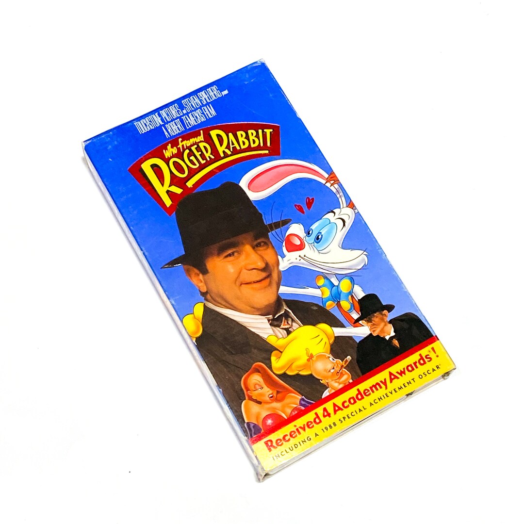 Who Framed Roger Rabbit VHS Movie VCR Tape Video Cassette Tape Cult ...