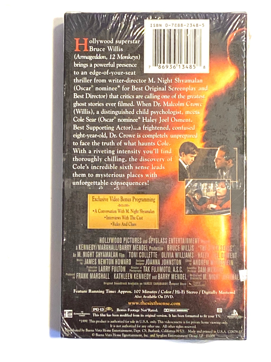 The Sixth Sense VHS New Sealed Classic Movie Video Tape | Etsy