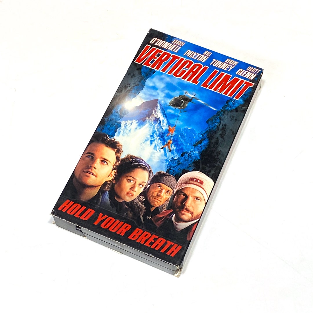 Vertical Limit - VHS - Vintage VHS Tape - Rare Collectible, Nostalgic Retro Film - Cult Classic ...