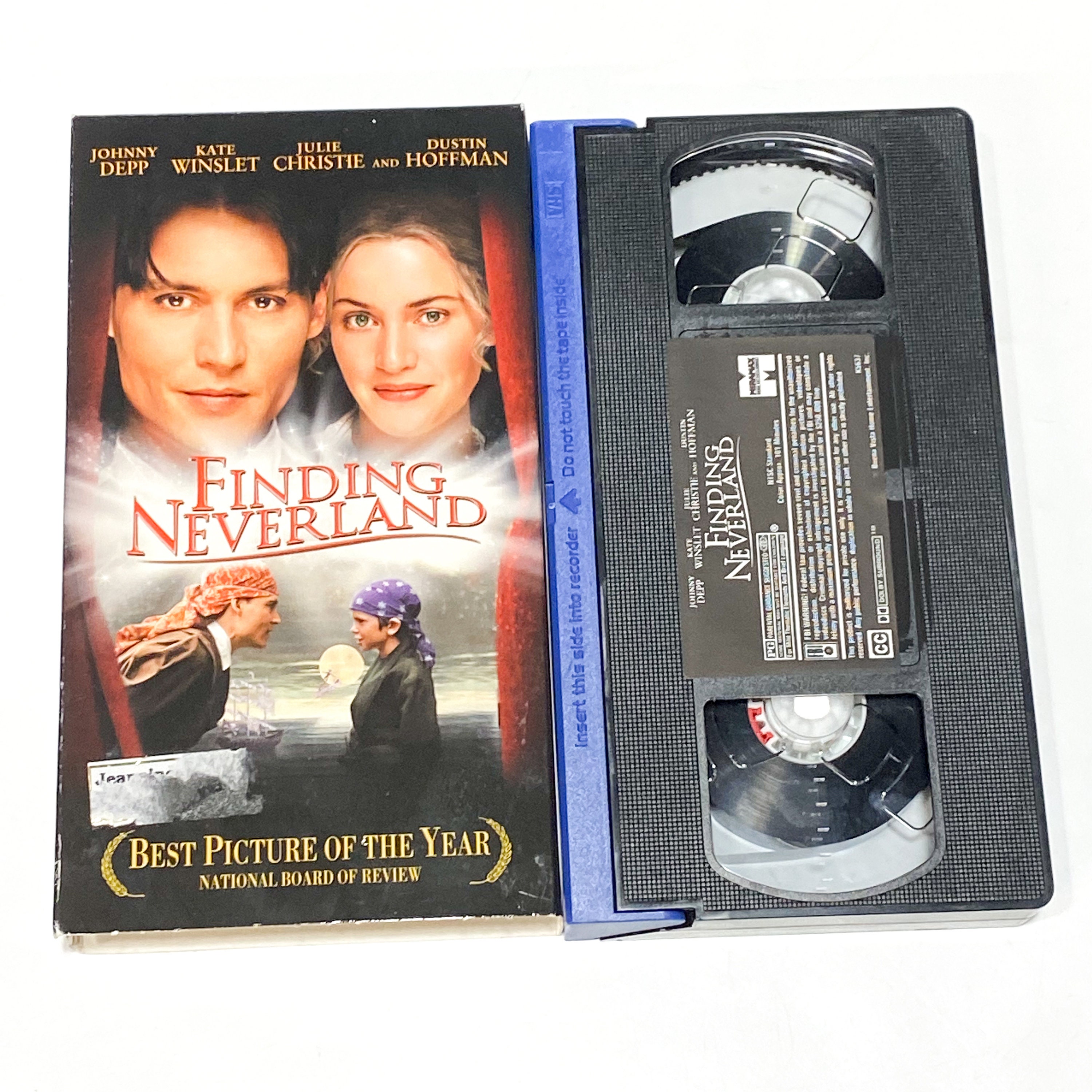 Finding Neverland VHS Movie VCR Tape Cult Classic Film - Etsy