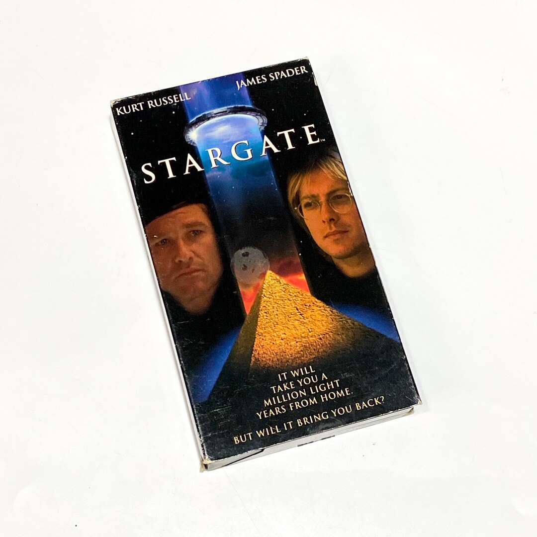 Stargate VHS Movie VCR Tape Video Cassette Tape Cult Classic Film Pre ...