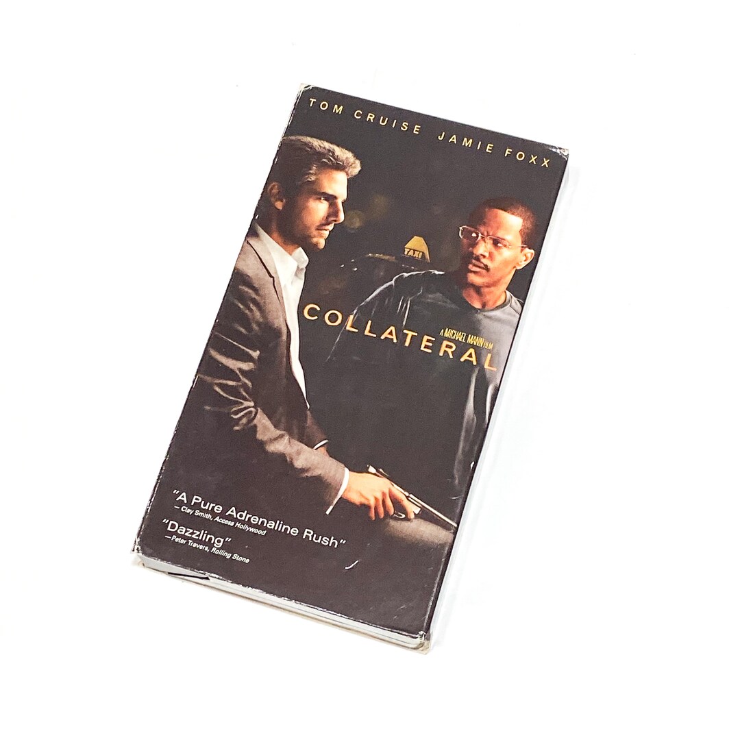 Collateral - Tom Cruise Jamie Foxx - VHS Classic Movie Video Tape - Pre ...