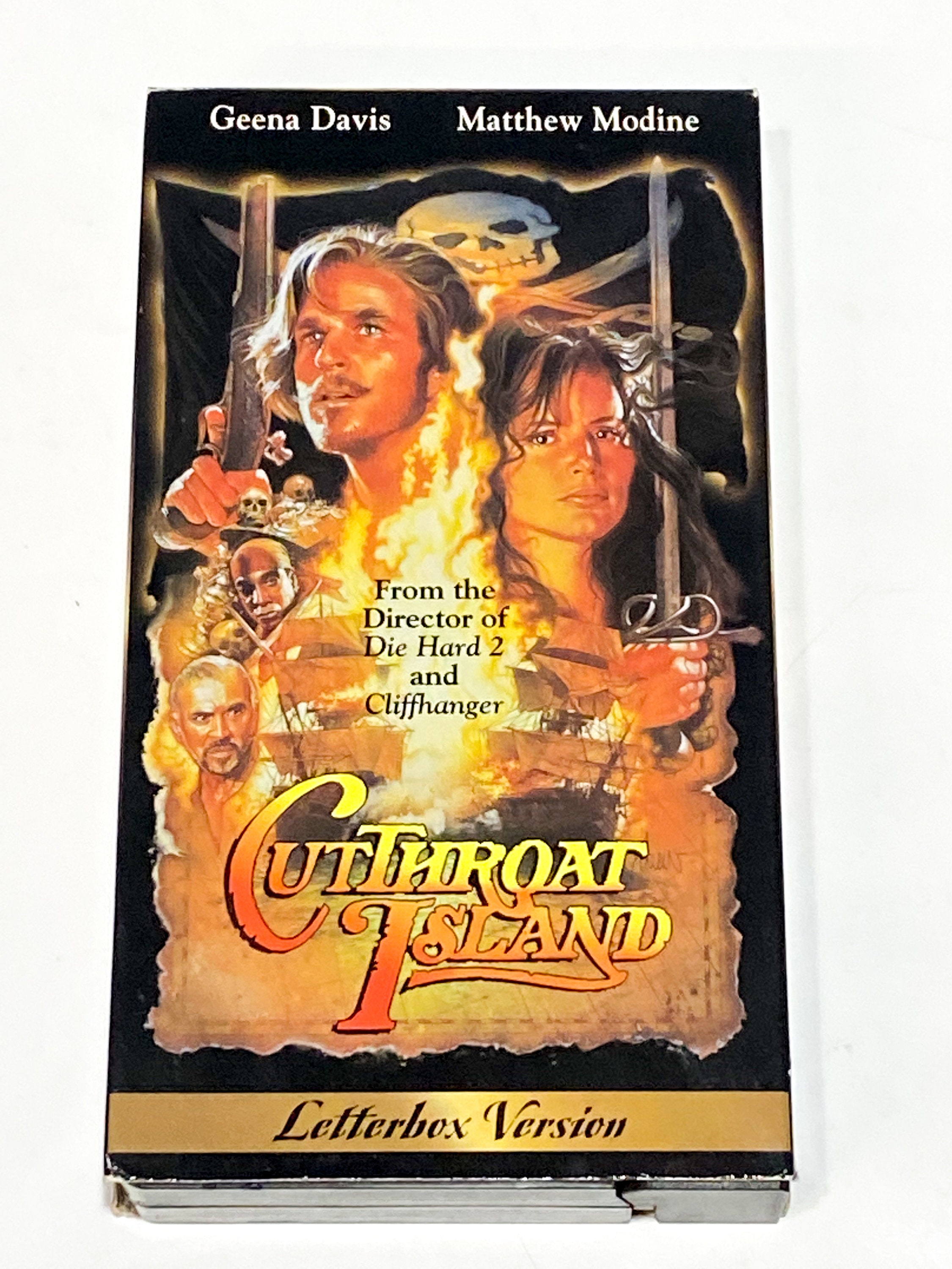 Cutthroat Island VHS Movie - Pre-owned Cult Classic Pirate Film - Etsy