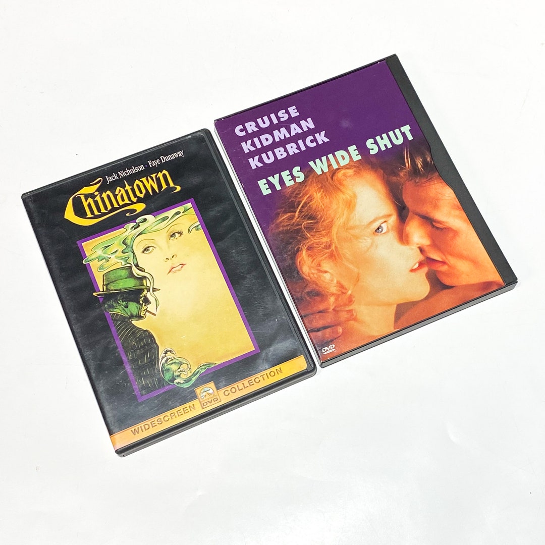 Cult Classic DVD Set: Chinatown & Eyes Wide Shut - Pre-owned - Etsy