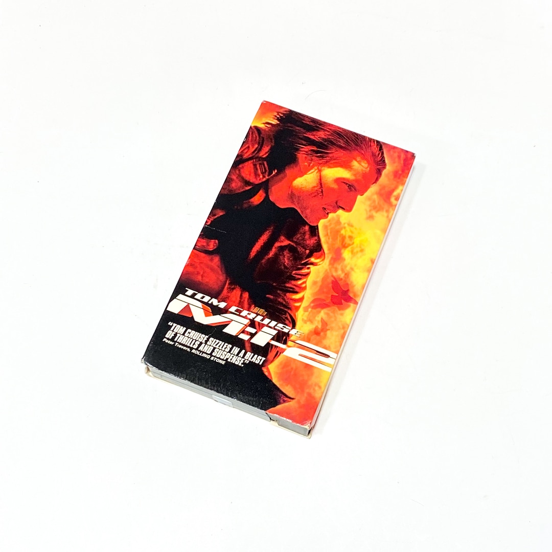 Mission Impossible 2 - VHS Classic Movie - Tom Cruise - Pre-owned Video ...