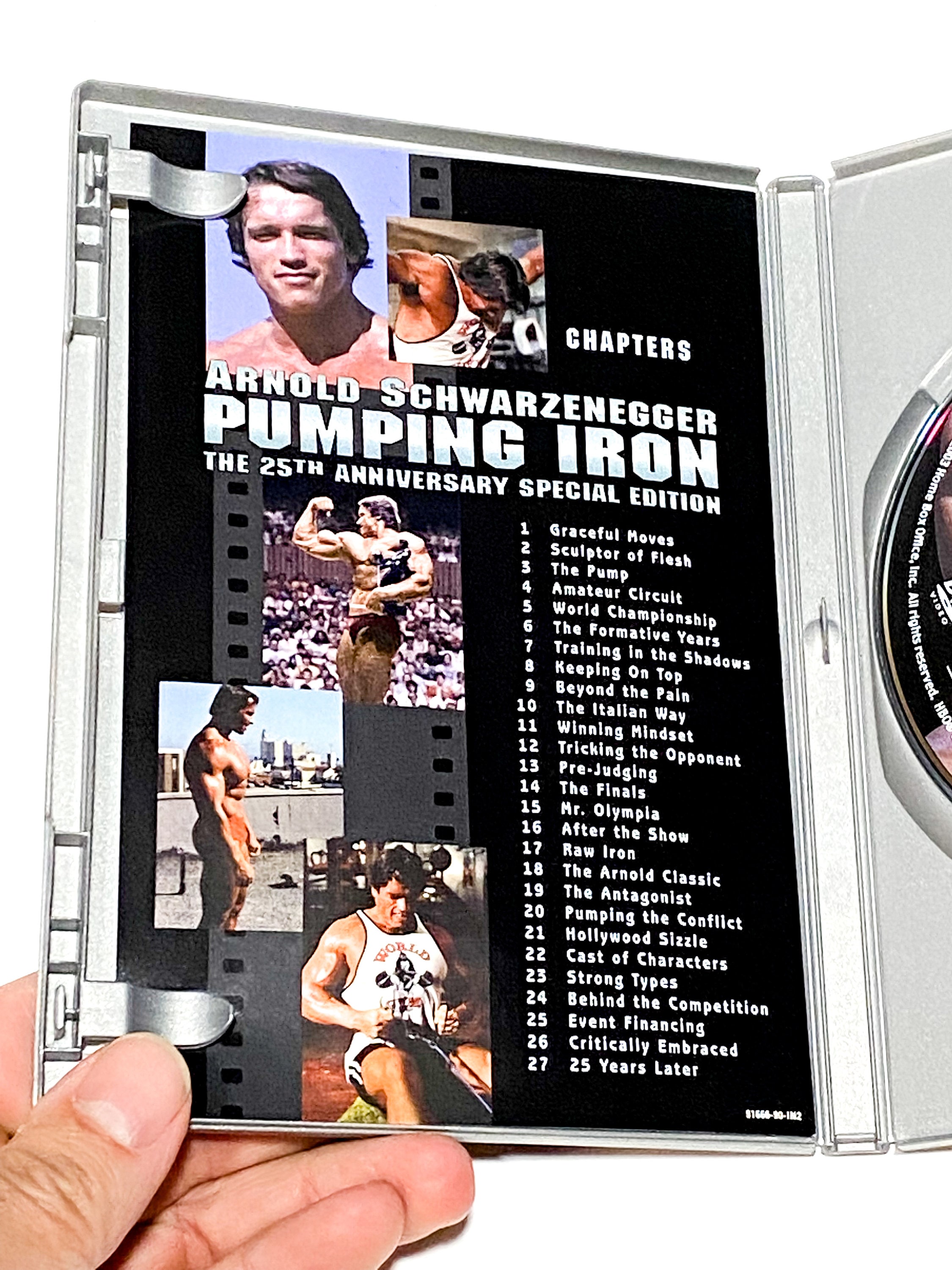 Pumping Iron DVD Arnold Schwarzenegger Body Building - Etsy