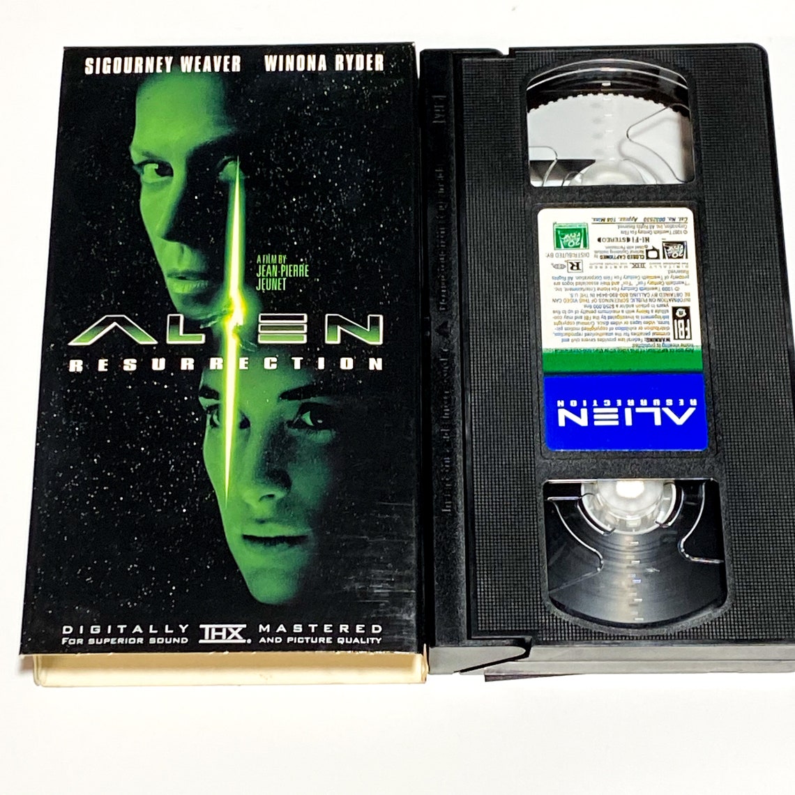 Alien Resurrection VHS Movie Video Cassette Tape Classic - Etsy UK