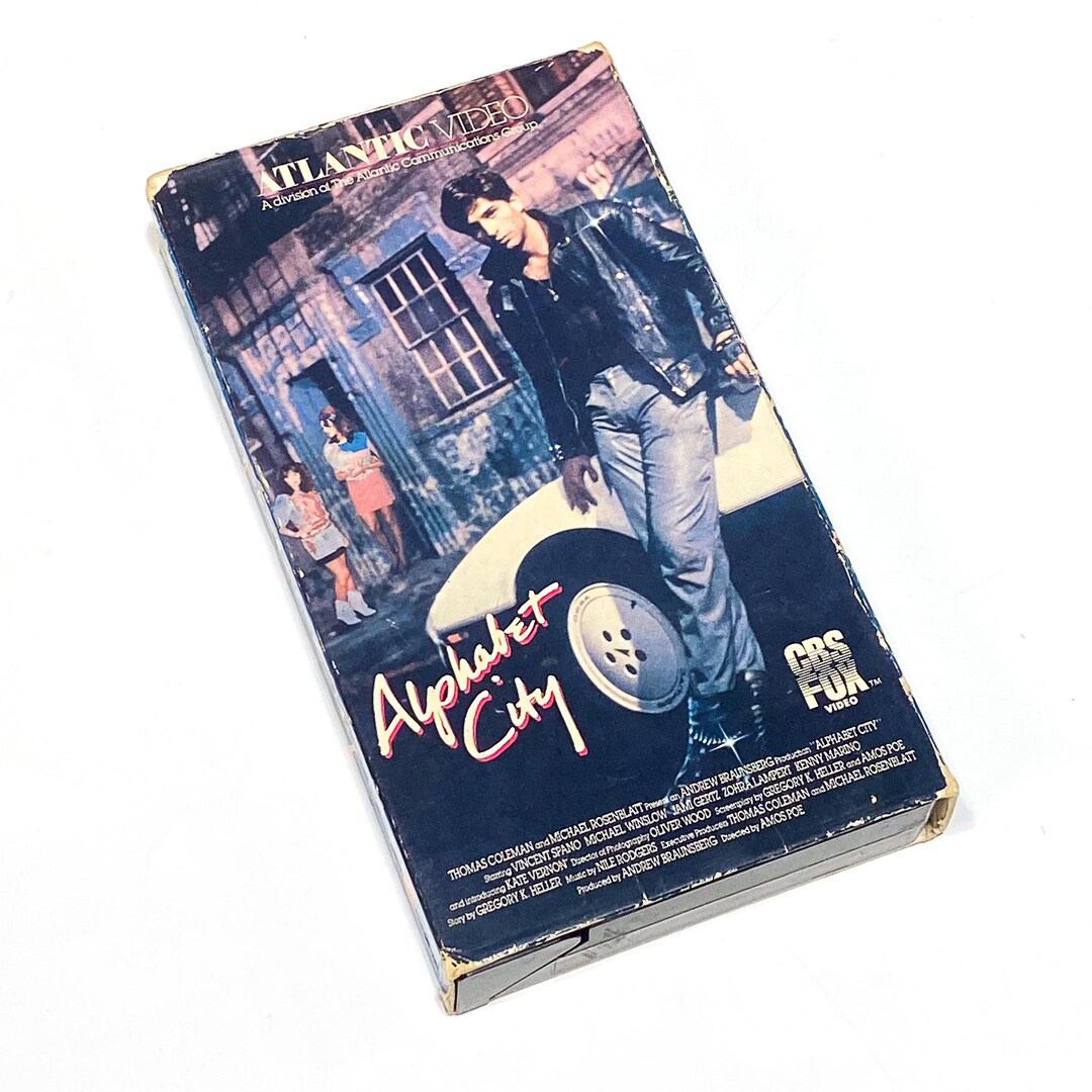 Alphabet City VHS Movie VCR Tape Vintage Movie Classic Film Preowned ...