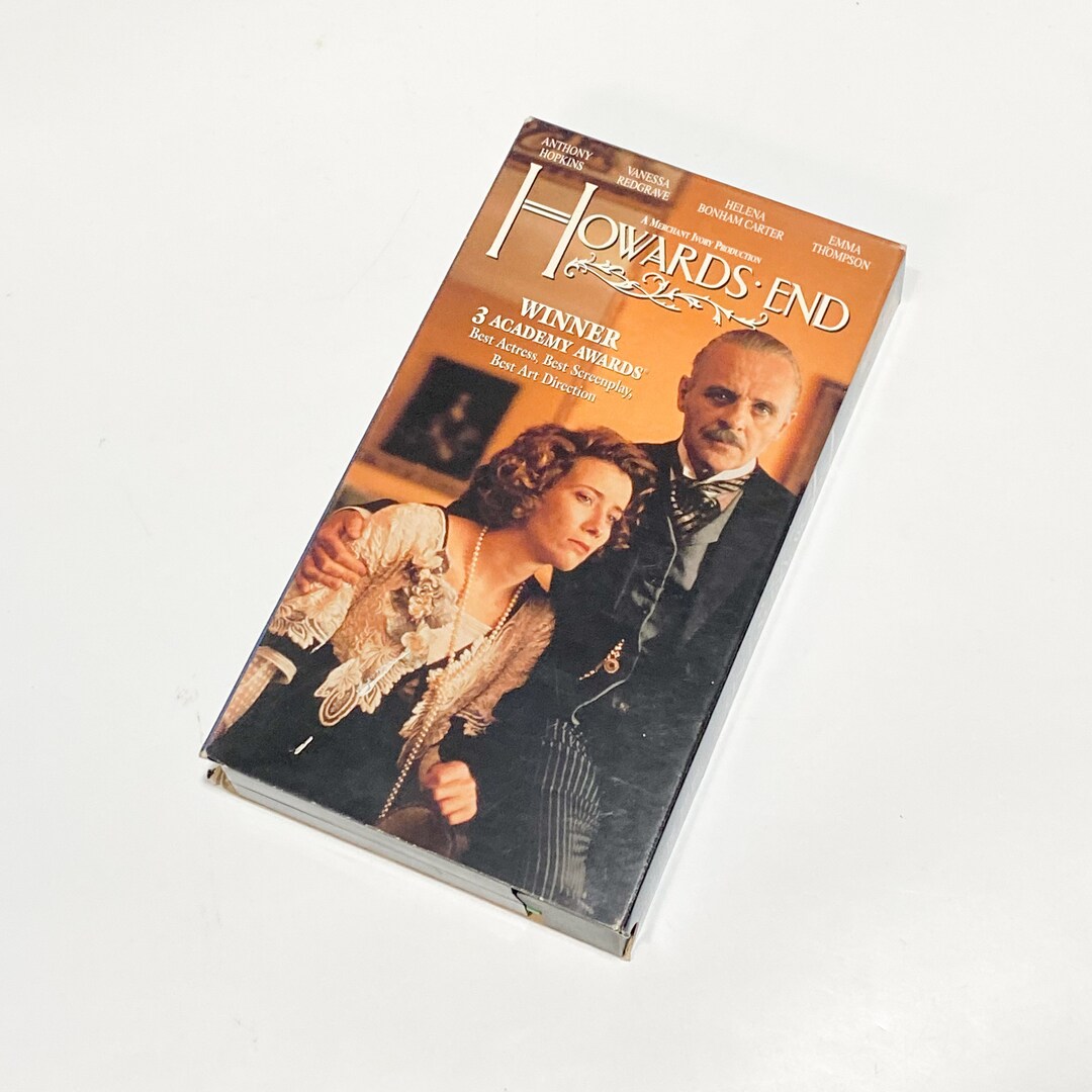 Howards End VHS Movie VCR Tape Video Cassette Tape Cult Classic Film ...