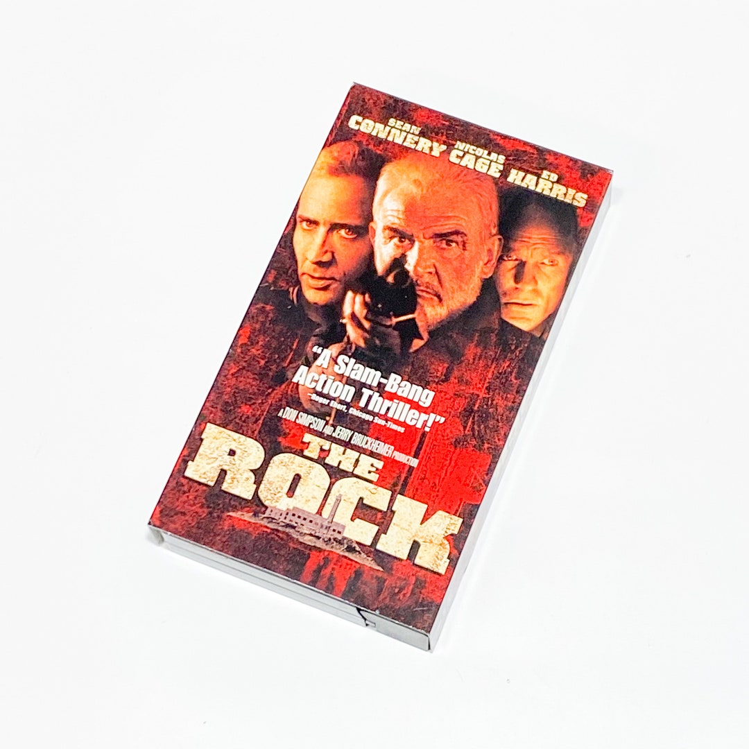 The Rock VHS - High-stakes Action Thriller - Pre-owned Video Cassette ...