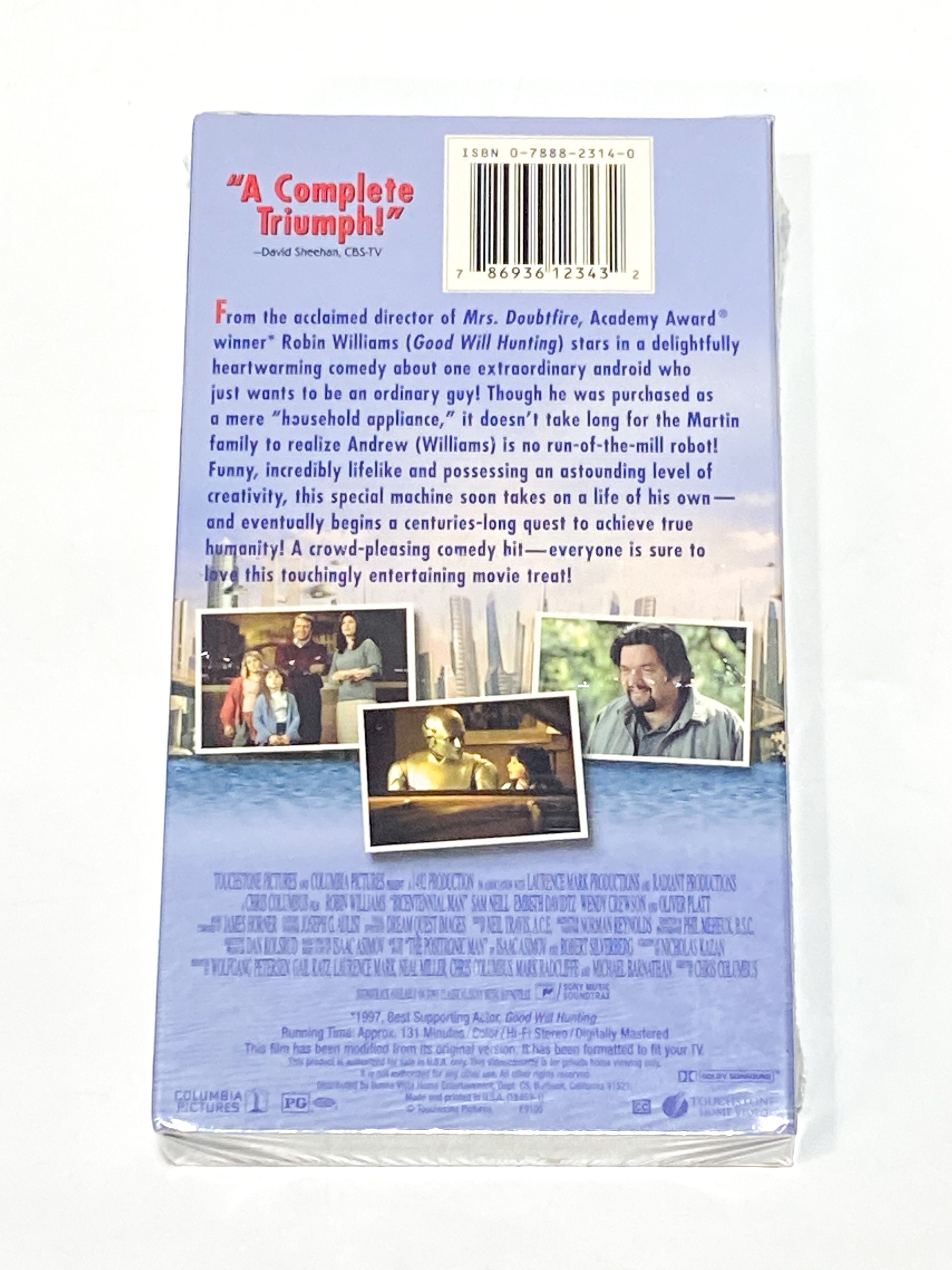 Bicentennial Man New Sealed VHS Robin Williams VHS Movie - Etsy