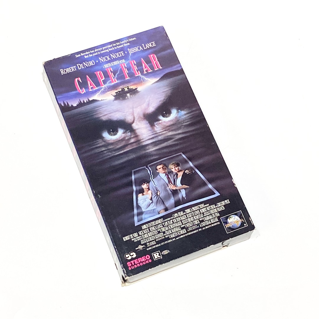 VHS Movie: Cape Fear Cult Classic - Pre-owned Tape - Etsy