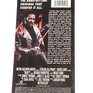 Shaft 70s's Exploitation VHS Movie VCR Tape Video - Etsy Australia