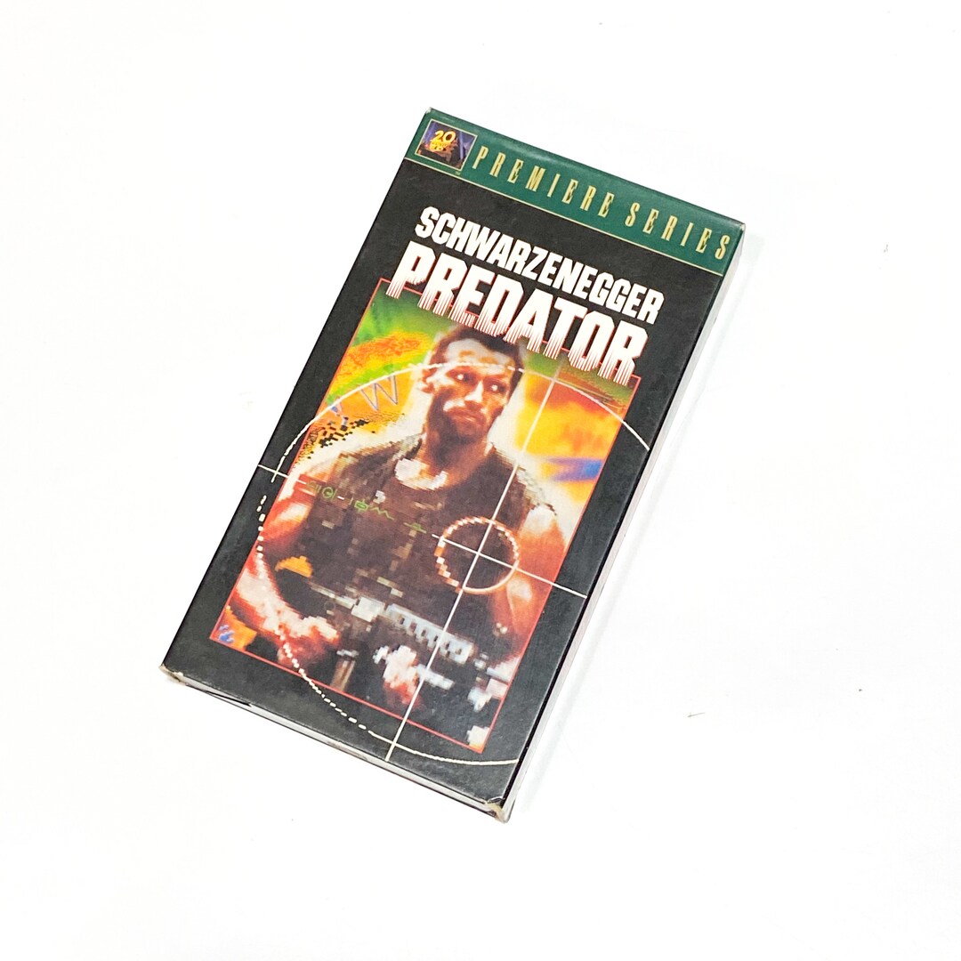 Predator VHS Iconic Sci-fi Action Thriller Arnold Schwarzenegger VHS ...