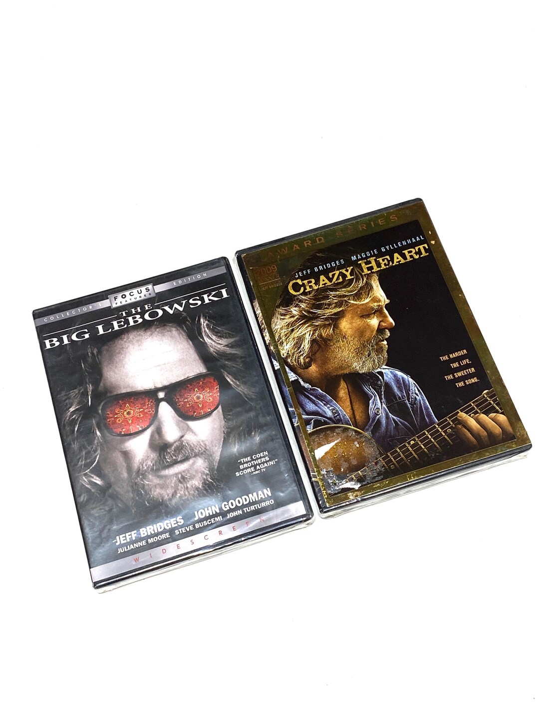 Cult Classic DVD Set - Big Lebowski and Crazy Heart New Sealed - Etsy