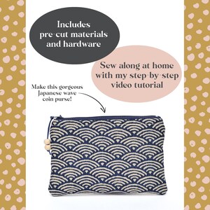 Making Kit, Beginner Sewing Kit, DIY Craft Kit, Sew Your Own Coin Purse ...
