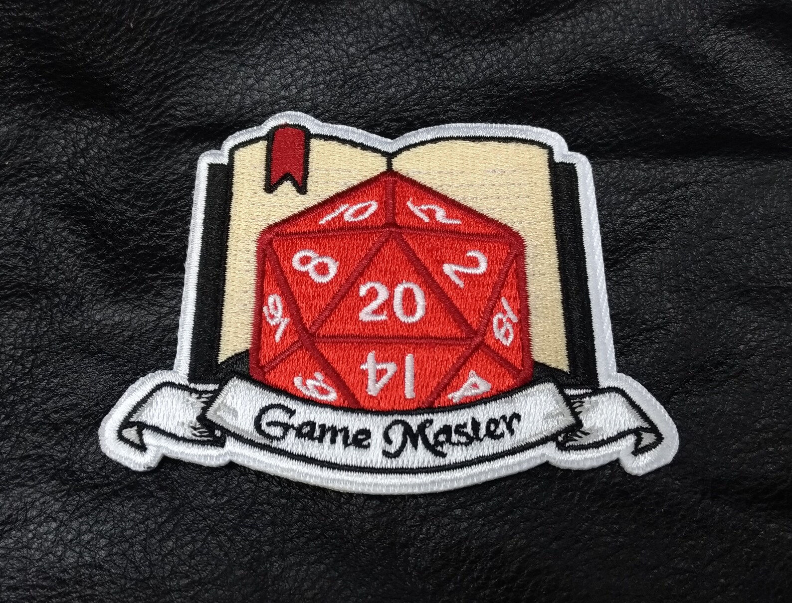 D20 Inspired Embroidered Patches Dungeon Party Embroidered - Etsy