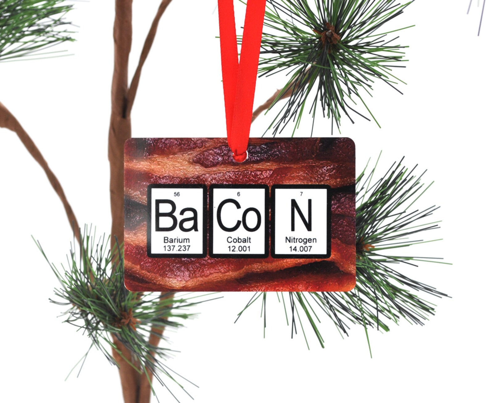 Bacon Periodic Table Christmas Ornament - Etsy