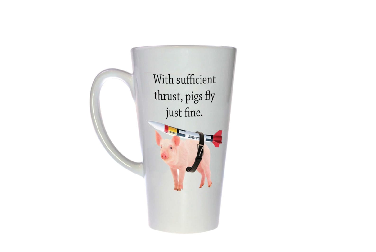 When Pigs Fly Funny Coffee or Tea Mug 17 Ounce Large Tall - Etsy