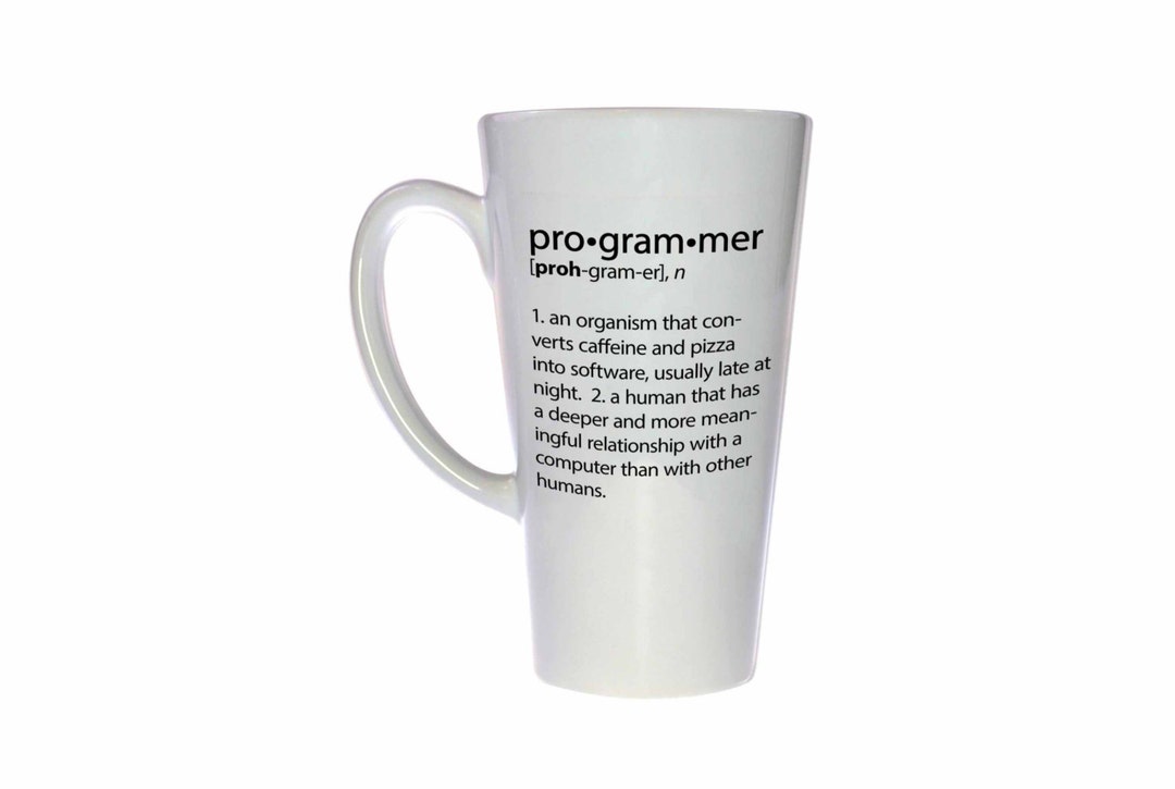 Programmer Definition- Funny Coffee or Tea Mug - Perfect Gift for ...