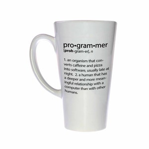 Programmer Definition- Funny Coffee or Tea Mug - Perfect Gift for ...