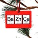Bazinga Periodic Table of Elements Christmas Ornament - Etsy