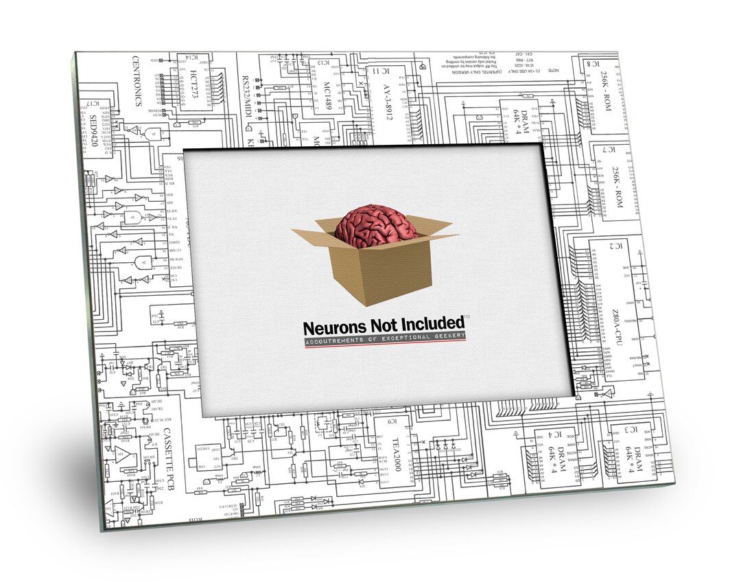 Commodore 64 Circuit Diagram Printed Image Picture Frame - Holds 5x7 ...