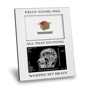 Graduation Picture Frame -ph.d. Degree Picture Frame - Personalization ...