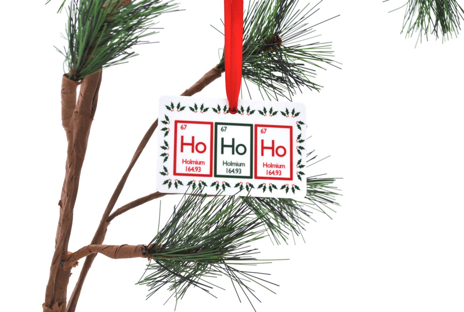 Ho Ho Ho Periodic Table Christmas Ornament Science Chemistry - Etsy