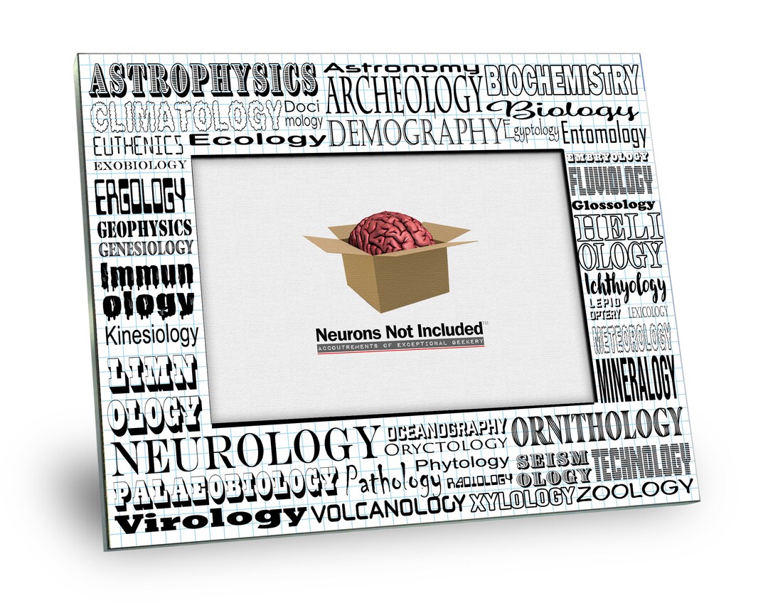 Types of Sciences - 8 X 10 Frame - Holds 5 X 7 Picture - Black - Etsy