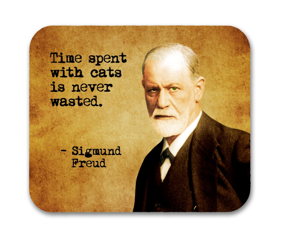 Sigmund Freud Quote Mouse Pad - Etsy
