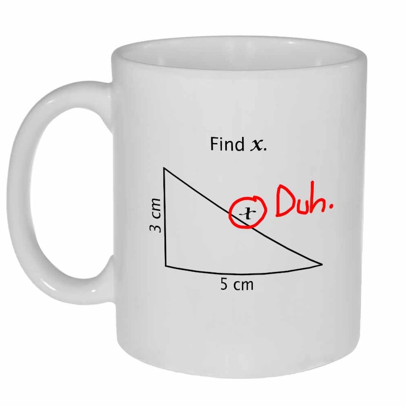 Math Mug - Etsy