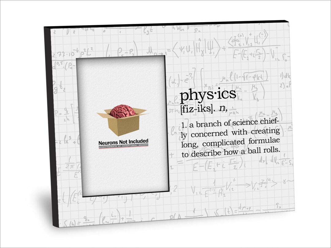 Graduation Picture Frame -physics Definition Picture Frame ...