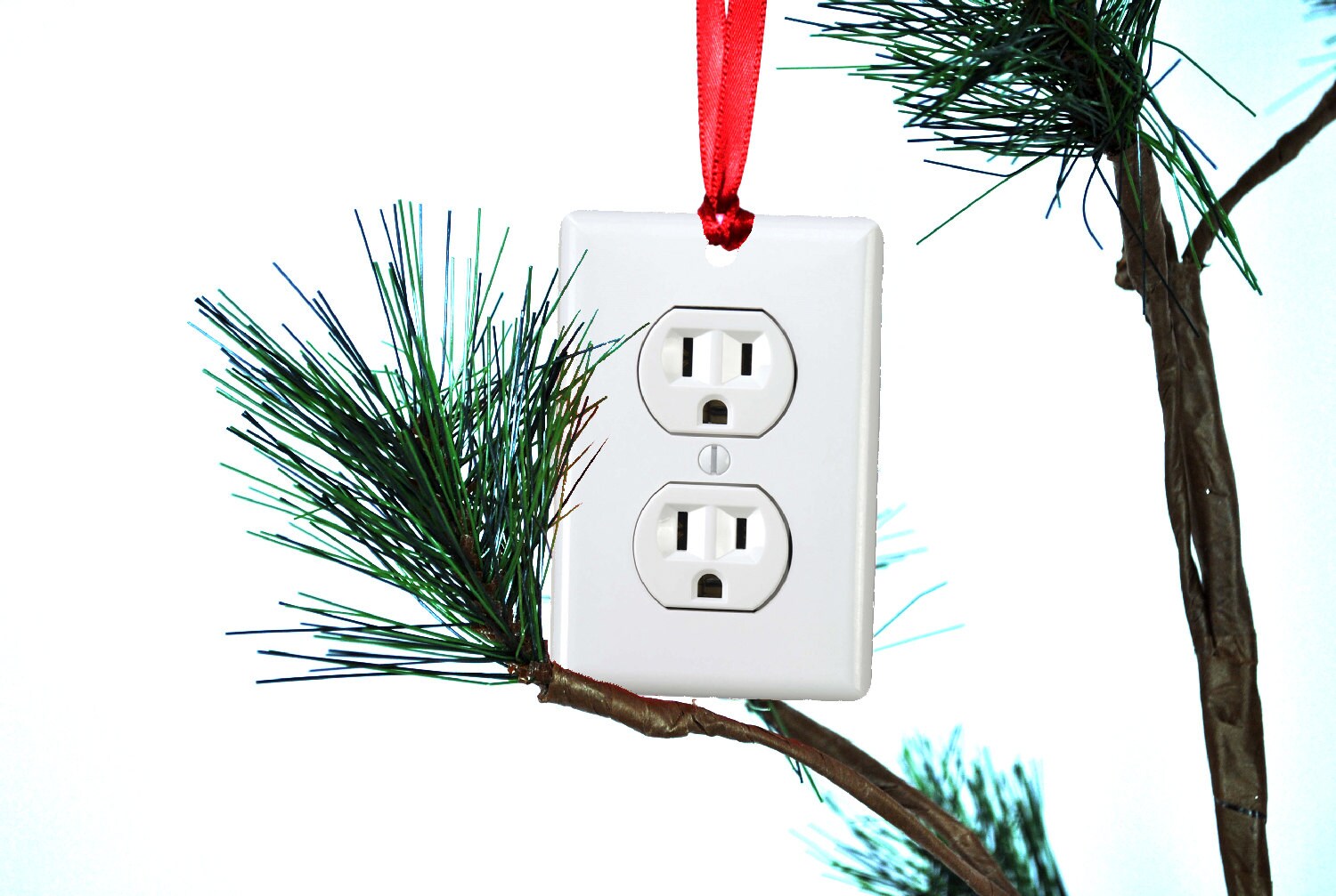 Electrical Outlet Funny Christmas Ornament - Etsy