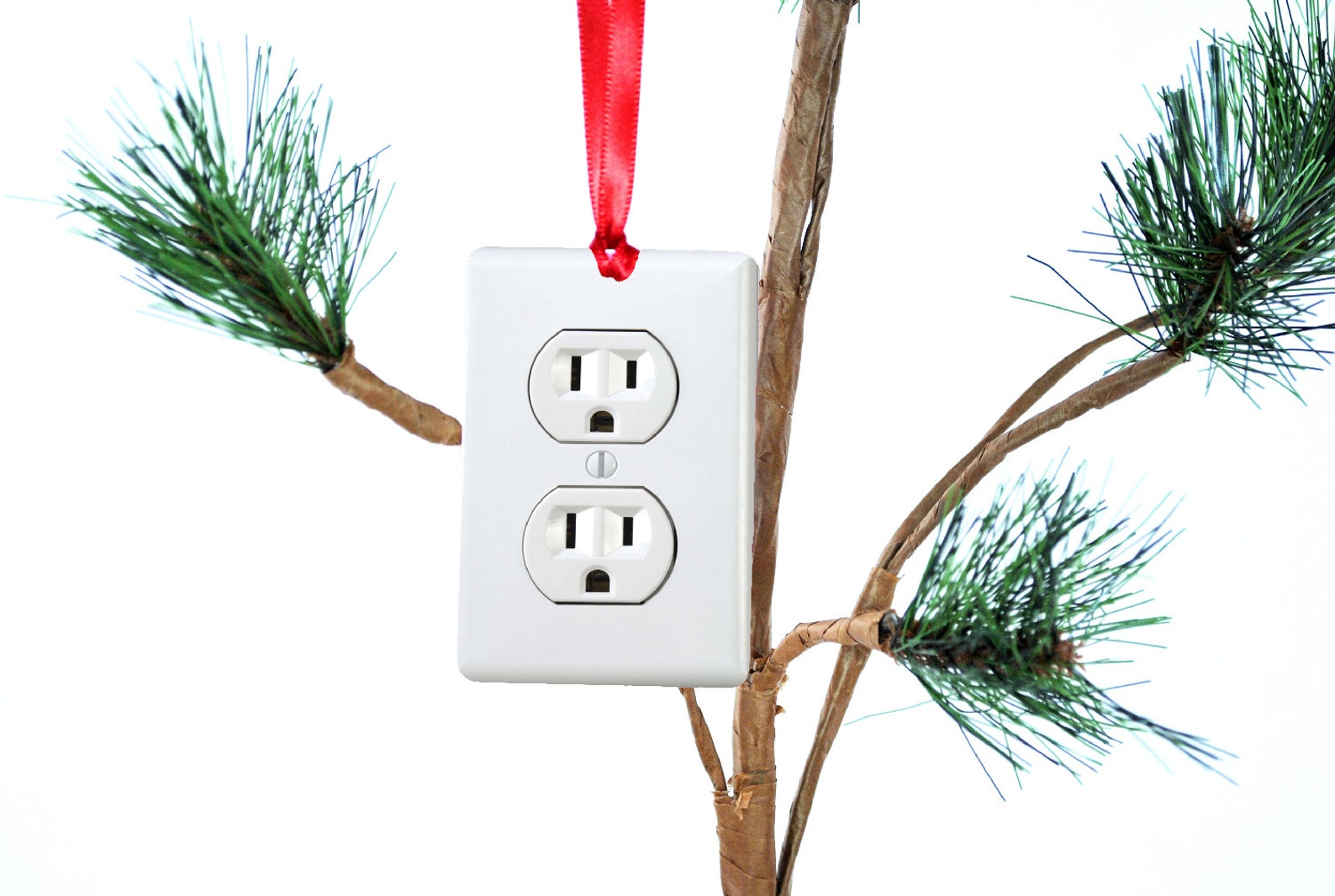 Electrical Outlet Funny Christmas Ornament | Etsy