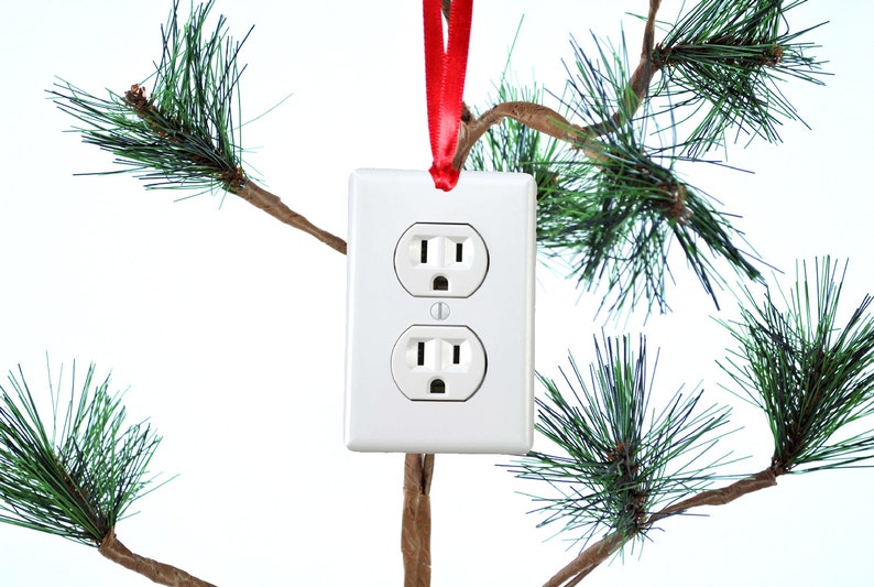 Electrical Outlet Funny Christmas Ornament - Etsy