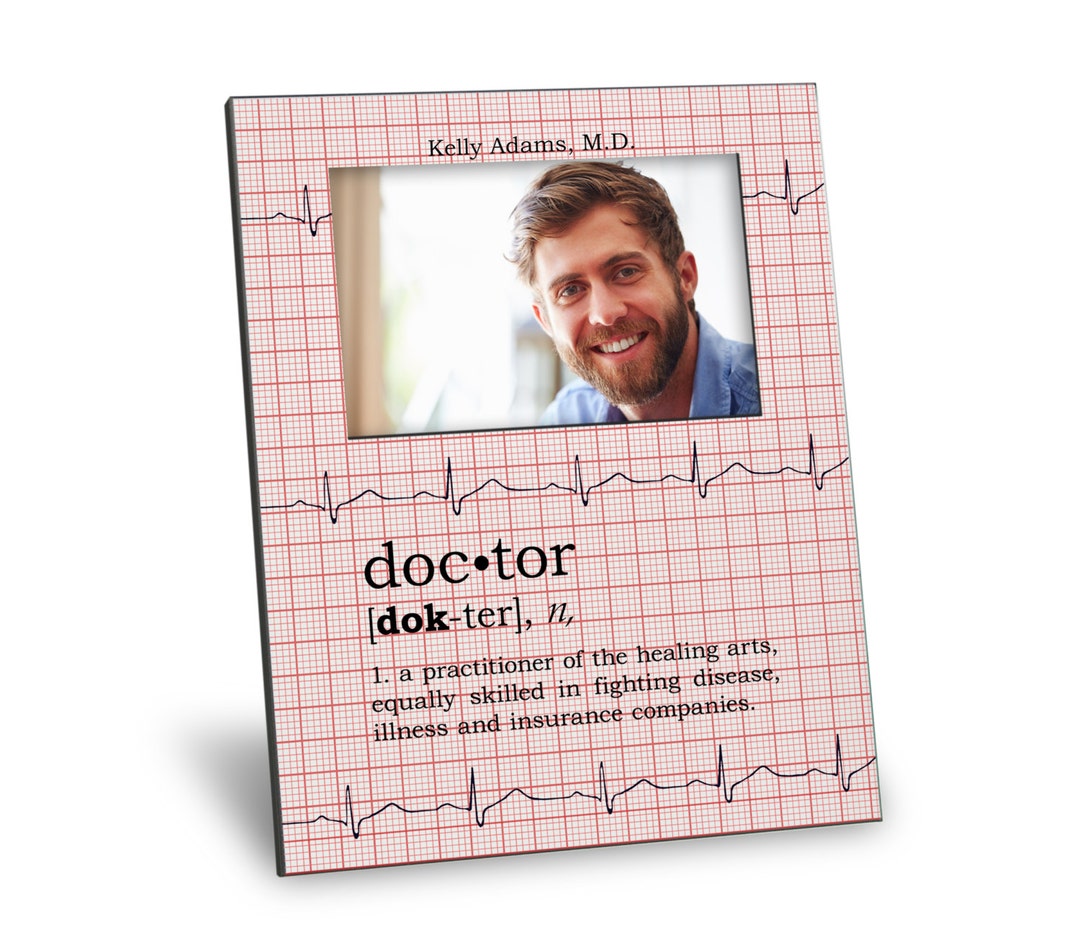 Graduation Picture Frame -doctor Definition Picture Frame ...