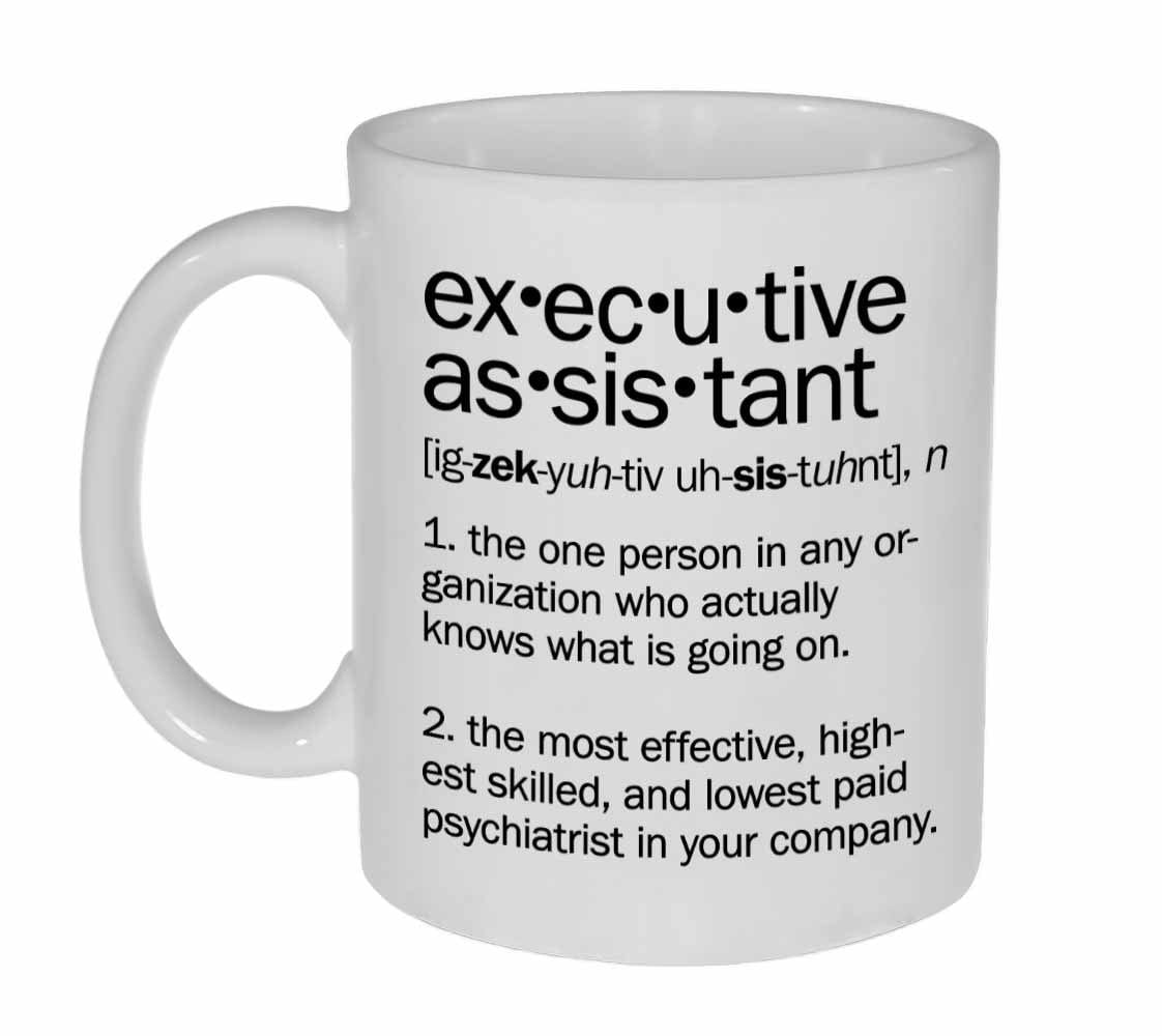 Executive Assistant Definition Funny Coffee or Tea Mug - Etsy India
