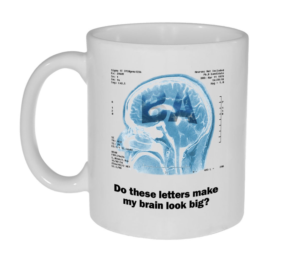 BA Bachelors of Arts Degree Graduation Coffee or Tea Mug - Etsy